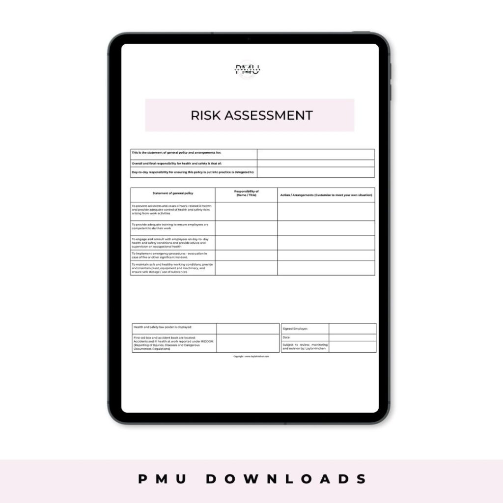 Risk Assessment – The PMU Circle